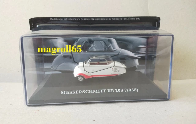 MICROCOCHE MICROCAR MESSERSCHMITT Kr 200 (1955) 1/43 Ixo Nuevo New Mint ...