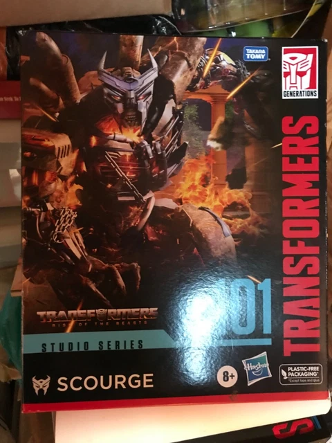 TRANSFORMERS STUDIO SERIES 101 Leader Class Scourge Brand New £29.99 ...