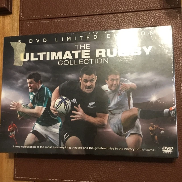 THE ULTIMATE RUGBY Collection 5 Dvd's Limited Edition - Brand New And ...