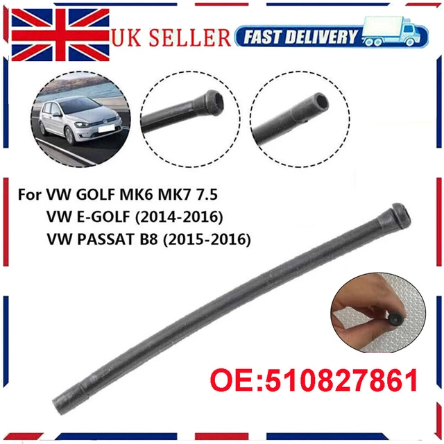 UK FOR VOLKSWAGEN VW GOLF MK7 7.5 TAILGATE WATER DRAIN PIPE HOSE LINE ...