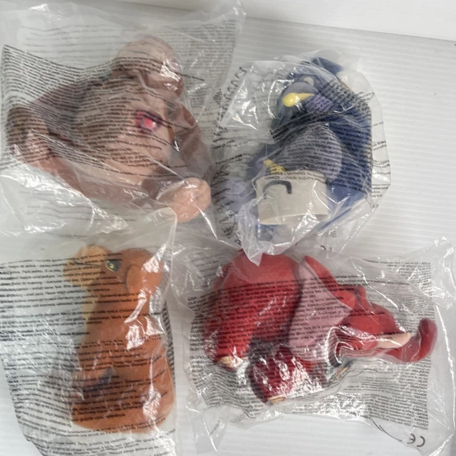 2000 MCDONALDS DISNEY Tarzan - Terk Gorilla Tantor Kala + Nala - Soft ...
