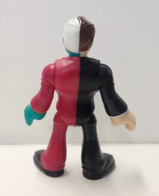 FISHER-PRICE IMAGINEXT DC Super Friends Batman Two Face Red Black ...