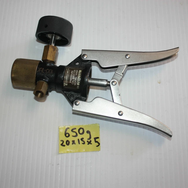 TRANSMATION MODEL 1098P Hand-operated pressure calibration pump -2 ...