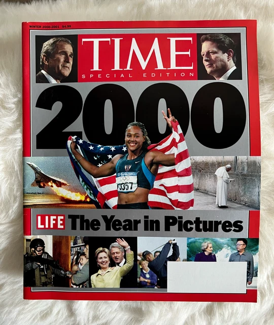 TIME/LIFE MAGAZINE 2000 "Life The Year In Pictures" 25th Anniversary ...