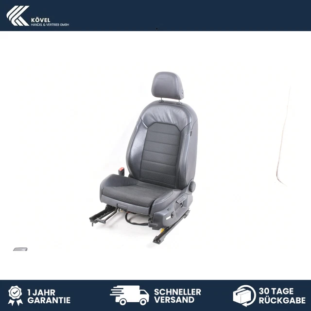 SITZ VORN LINKS Fahrersitz VW Golf 7 mit Massage ErgoActive Teilleder ...