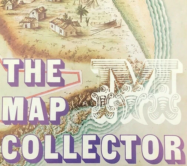 HISTORY OF PAPER Making, English Maps Map Collector 1978 No 5 R.V ...