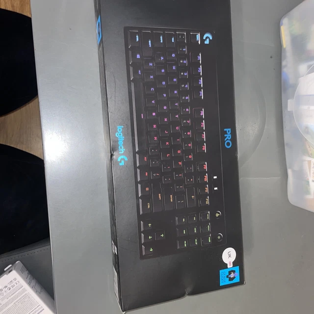 NEW LOGITECH PRO Gaming Keyboard GX Blue Clicky £62.99 - PicClick UK