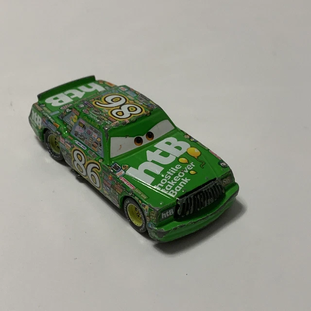 CHICK HICKS #86 HTB Race Car Disney Pixar Cars 1:55 Diecast Bundle SEE ...