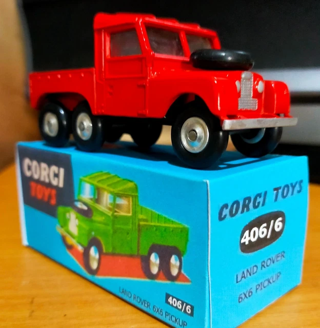 CORGI TOYS 406 Land Rover 109 6x6 Pickup Code 3 Custom Conversion. £94. ...