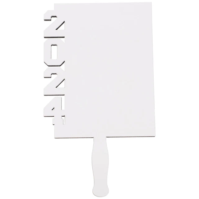 SUBLIMATION BLANKS PHOTO Frame Fan Sign 2024 Graduation Dining Table £6 ...
