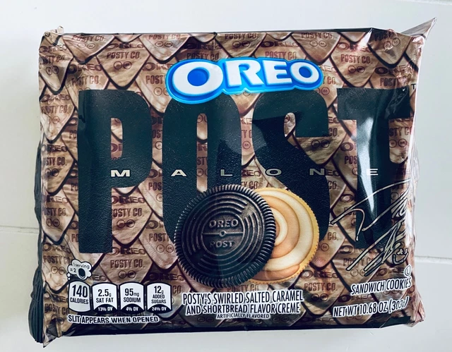POST MALONE LIMITED Edition OREO Cookies 2025 Twisted Creme Posty * In ...
