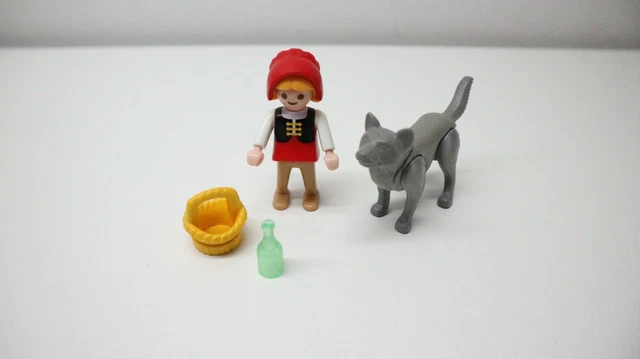 PLAYMOBIL 4562 LOT conte de fées petit chaperon rouge petit chaperon ...