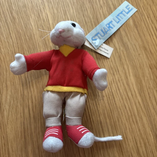 STUART LITTLE 2000. Plush Toy Teddy Bear. Beans Inside. Soft Toy. New ...