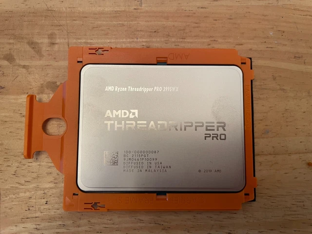 AMD RYZEN THREADRIPPER Pro 3995WX Desktop Processor (4.2 GHz, 64 Cores ...