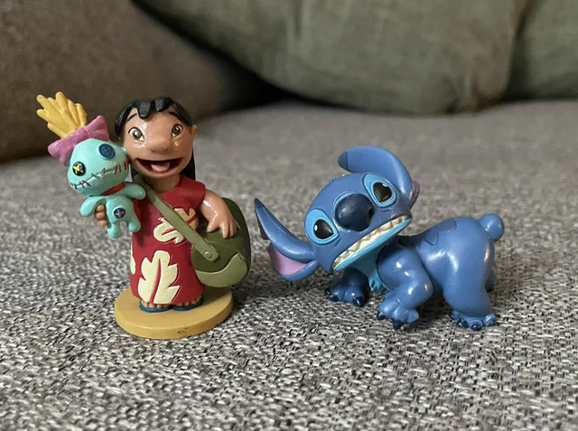 DISNEY 2.5& LILO and Stitch Scrump Doll Cake Topper w Stitch Figure £4. ...