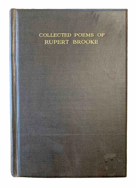 THE COLLECTED POEMS of Rupert Brooke - With A Memoir EUR 10,49 - PicClick FR