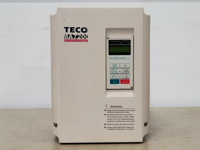 TECO-WESTINGHOUSE SENSORLESS VECTOR AC Inverter MA7200 $3,500.00 - PicClick CA