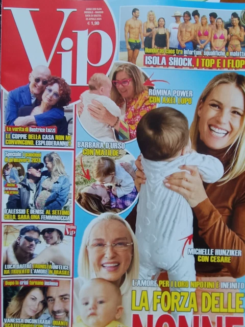 VIP 2024 4.MICHELLE Hunziker,Vanessa Incontrada,Anna Tatangelo,Alice ...