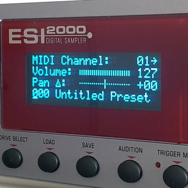 EMU ESI 32 ESI 2000 ESI 4000 OLED Display - Blue £72.53 - PicClick UK