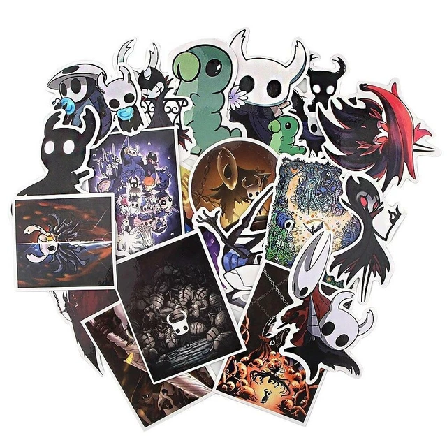 HOLLOW KNIGHT GAME Series The Knight Characters Themed 19 PCS Decal ...