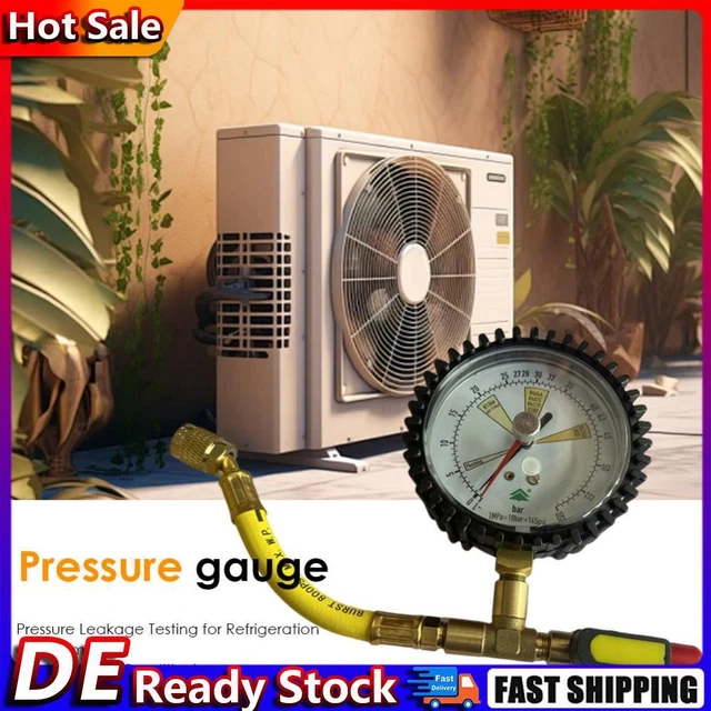 EINFACHER KÄLTEMITTELTABELLEN-STICKSTOFF-MANOMETER-DURCHFLUSSMESSER ...