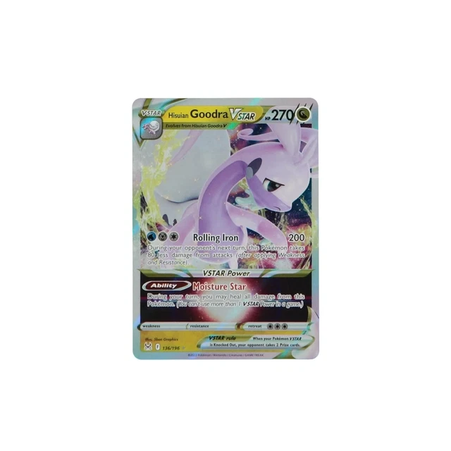 POKEMON TCG LOST Origin 136/196 Hisuian Goodra VSTAR Card EUR 10,49 ...