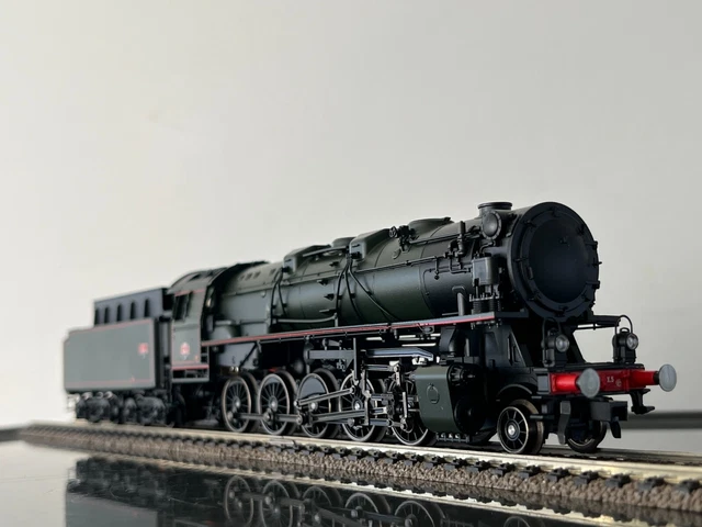 TRIX 22318 - LOC. VAPEUR - Série 150 X - SNCF - DIGIT. - SON - TOP ...