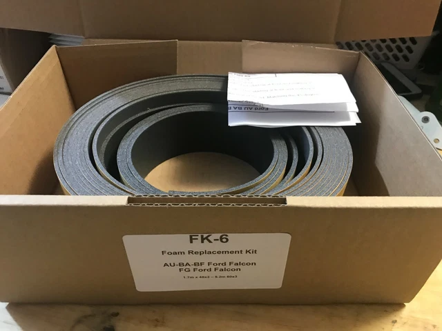 FORD FALCON AU BA BF FG Ute Lid Foam Tape Replacement Sealing Kit FK6 ...
