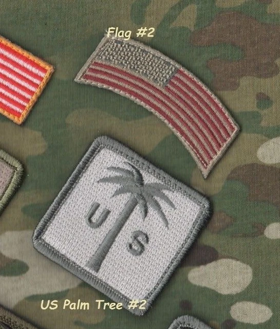 DAESH WHACKER SEAL ODA GREEN BERET SFG vêlkrö 2-TAB combo: US FLAG ...