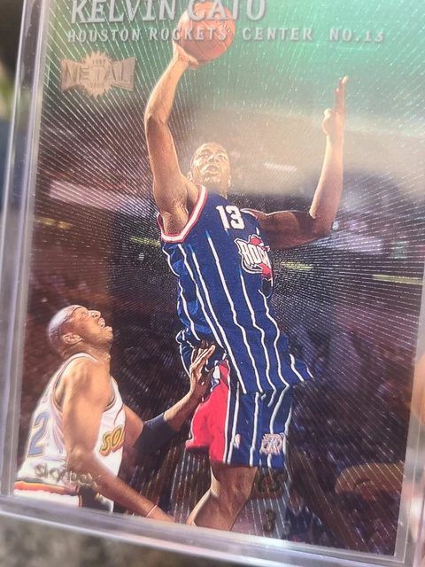 CARTE MÉTAL KELVIN Cato Skybox 1999-2000 NBA Houston Rockets EUR 1,64 ...