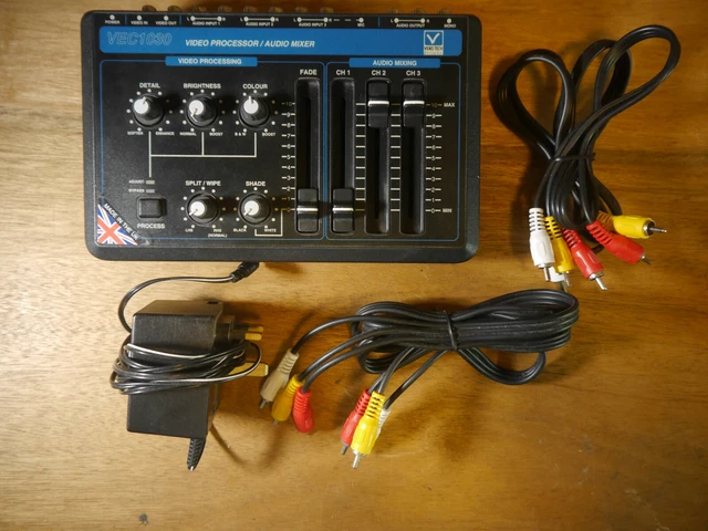 VIDEO TECH DESIGNS Video Processor/Audio Mixer VEC1030 £20.00 - PicClick UK
