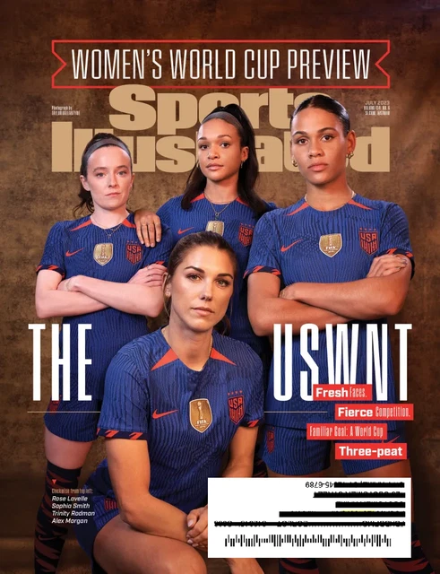 SPORTS ILLUSTRATED MAGAZINE Women's World Cup USWNT Preview July 2023 £ ...
