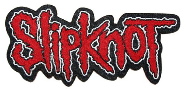 SLIPKNOT LOGO (CUT Out) Patch 10cm x 4cm £3.49 - PicClick UK
