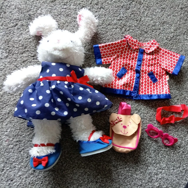 CHAD VALLEY TEDDY bear Best Freind And Accessories White rabbit £3.32 ...