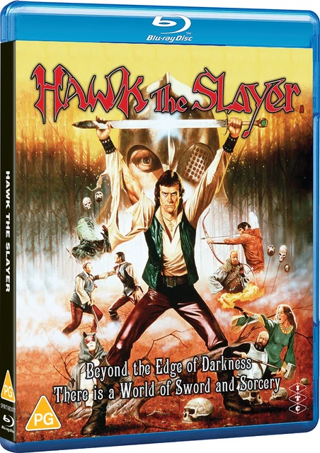 HAWK THE SLAYER (Blu-ray) Shane Briant Peter O'Farrell Patrick Magee ...