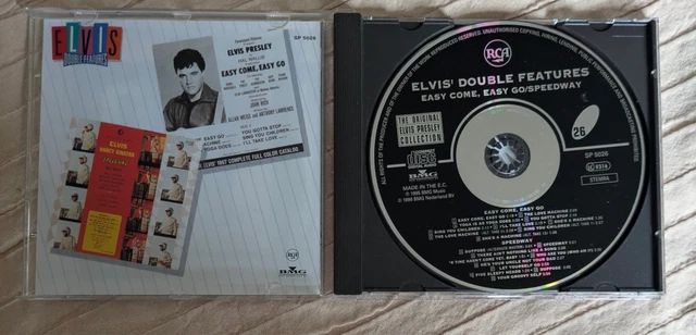 THE ELVIS PRESLEY Collection CD - Easy Come, Easy Go + Speedway RCA £9. ...