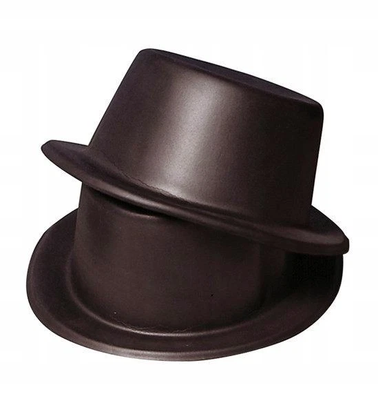 BLACK FOAM CYLINDER Hat Classic Fancy Dress Costume Accessory £29.99 ...