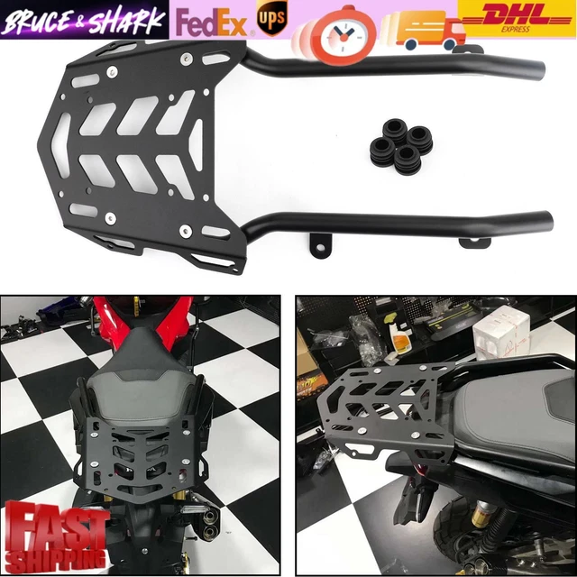 BLACK CARGO LUGGAGE Rack Carrier for Honda ADV 150 ADV150 Adventure150 ...