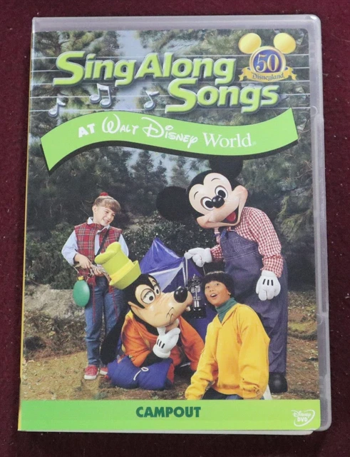 DISNEY SING ALONG Songs DVD - CAMP OUT (R1) - NM £6.91 - PicClick UK