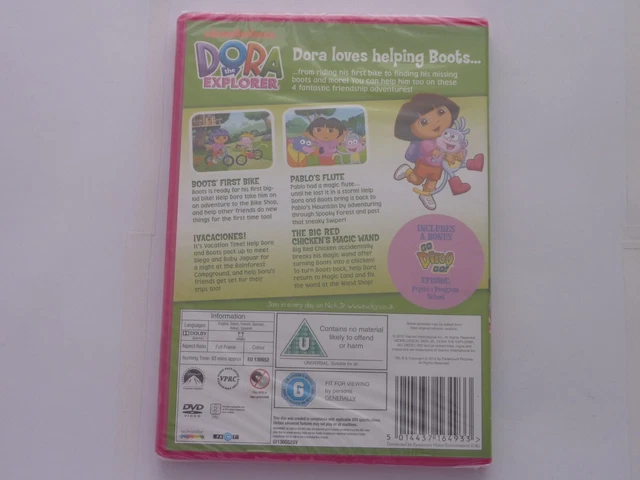 DORA THE EXPLORER: Doras First Bike (DVD, 2012) Nickelodeon Kids Show ...