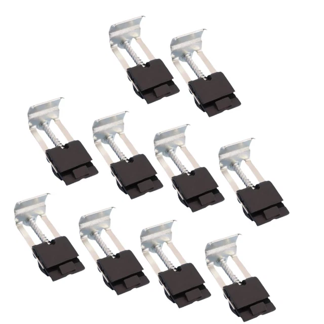 CLIPS D'ÉVIER SOUS plan, 10 pièces, pièces de réparation d'installation ...