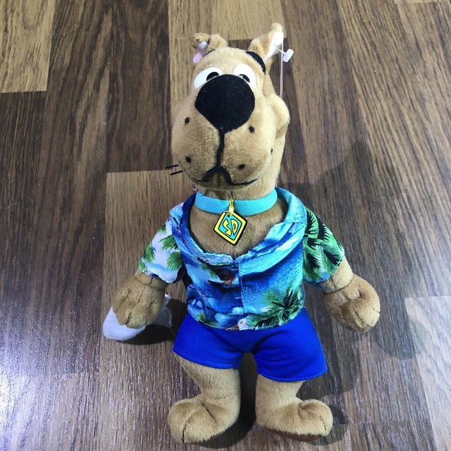 SURFER SCOOBY DOO! Plush 10” Cartoon Network With Tag Surfing Scooby £2 ...