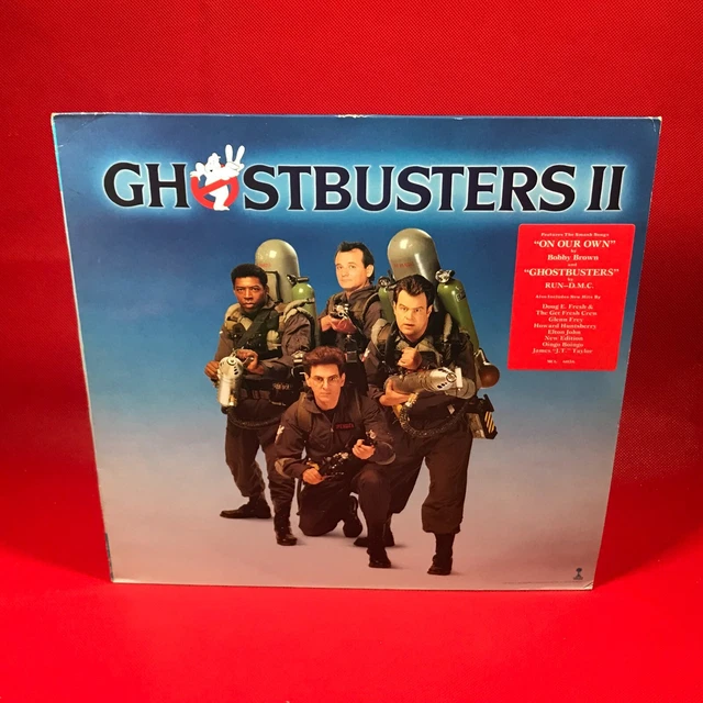 ORIGINAL SOUNDTRACK GHOSTBUSTERS II 1989 UK Vinyl LP Elton John Run DMC 2 film £49.25 - PicClick UK