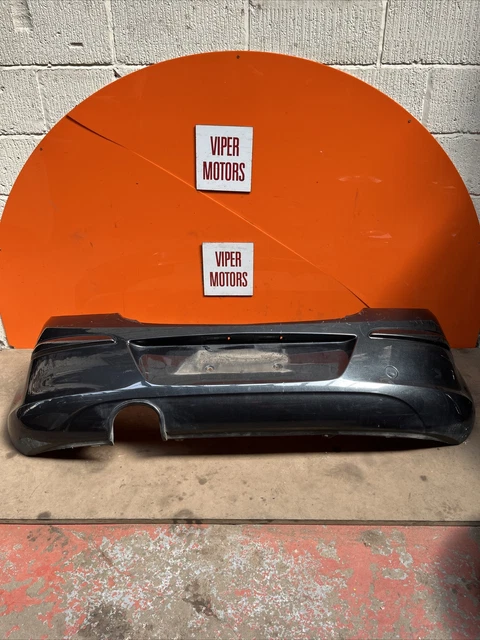 VAUXHALL CORSA D Bumper Rear Back Bumper 5 Door Cabon Flash Black Z22C ...