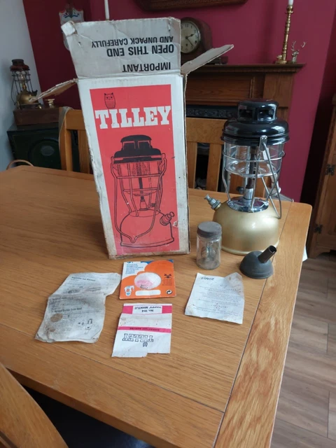 VINTAGE TILLEY X246B Paraffin Pressure Lantern Boxed £42.95 - PicClick UK