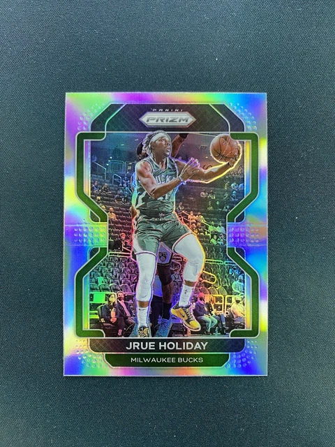 2021-22 PANINI PRIZM Basketball Jrue Holiday #8 Argent Prizm Boston ...