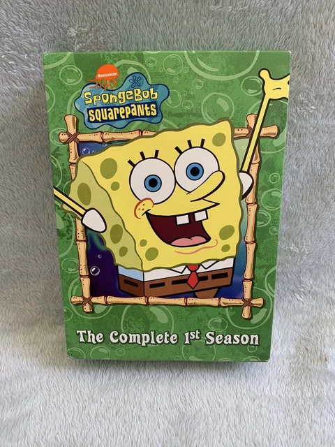 SPONGEBOB SQUAREPANTS THE Complete 1st Season DVD 2003 3-Disc Set £13. ...