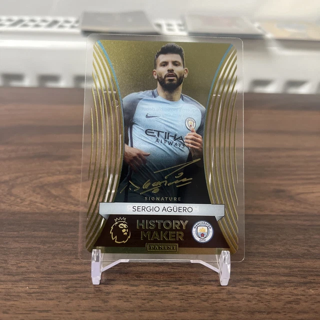 PANINI ADRENALYN XL 2025 Sergio Aguero Signature History Maker £9.25 ...