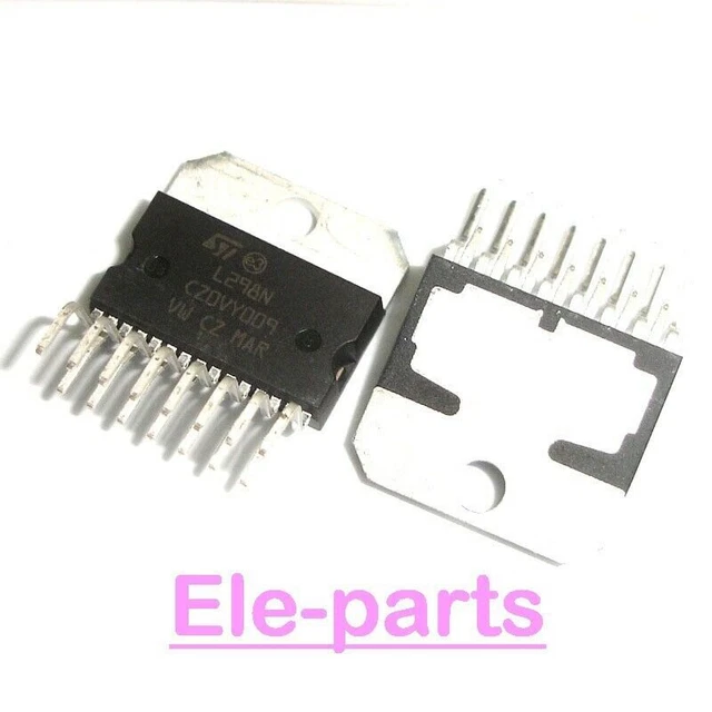 10 PCS L298N ZIP-15 15 Pins L298 Dual Full-Bridge Driver Chip IC #WD6 ...