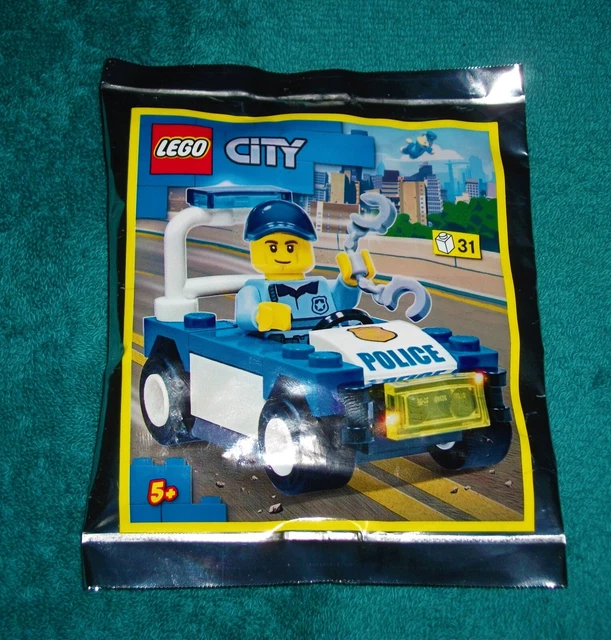 LEGO CITY: JUSTIN Justice and Police Car Polybag Set 952201 BNSIP £3.99 ...